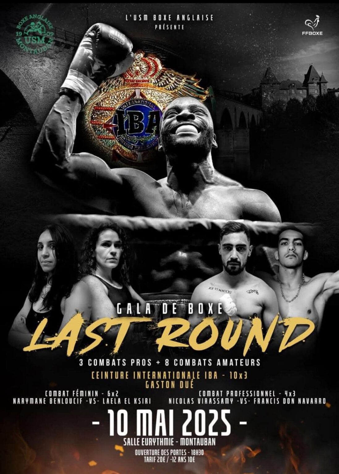 World-Class Boxing Returns to Montauban! France – International Boxing ...